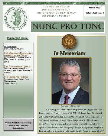 Nunc Pro Tunc | The Historical Society of the United States District ...